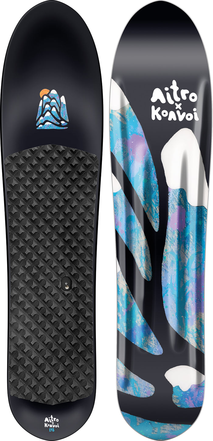 The 2026 Nitro x Konvoi Powder Surfer - Powder Surfing Is Simply Compelling