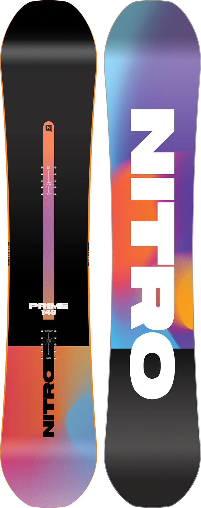 The 2026 Nitro Prime Chroma Cam-Out Snowboard - The Fun Machine!