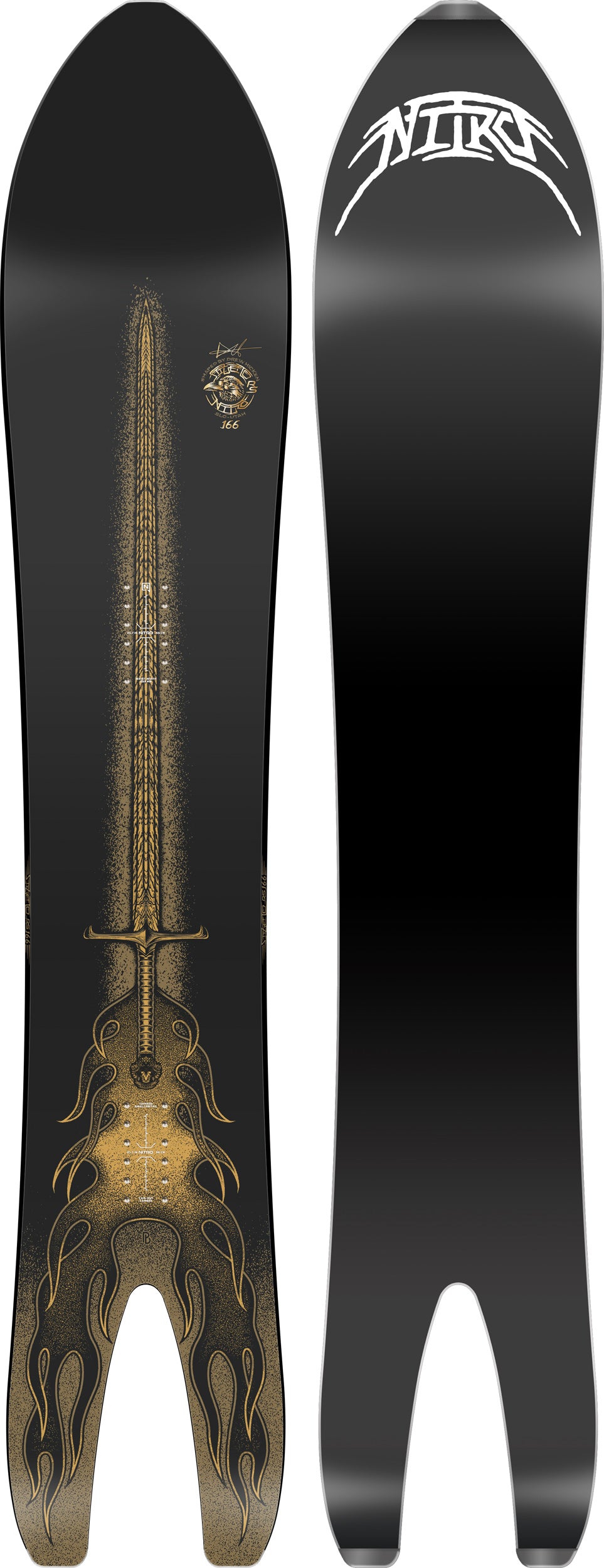 The 2026 Nitro Stiletto RS x Drew Hicken Snowboard - A Tribute to OG ...