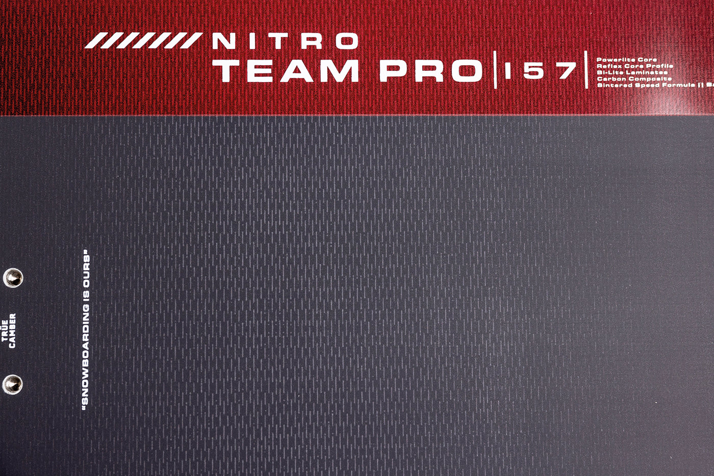 The 2026 Nitro Team Pro Snowboard - Next Level Pop, Speed, and Performance