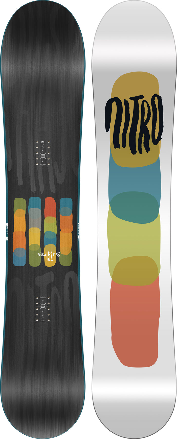 The 2026 Nitro Phase Snowboard - Introducing the New Directional Adventure Seeker